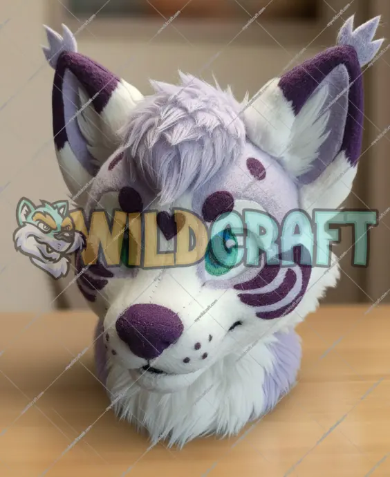 Hybrid Fur Suit Head Commission Fursuit Commissioned by My Wild Craft