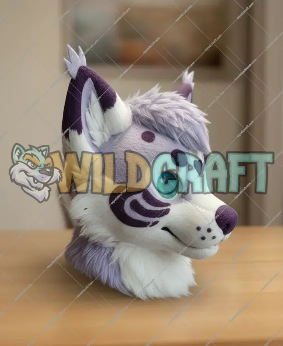 Hybrid Fur Suit Head Commission Fursuit Commissioned by My Wild Craft
